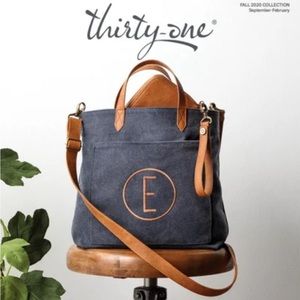 thirty-one | Bags | Thirty One S Window Shopper Bag Vintage Appeal ...
